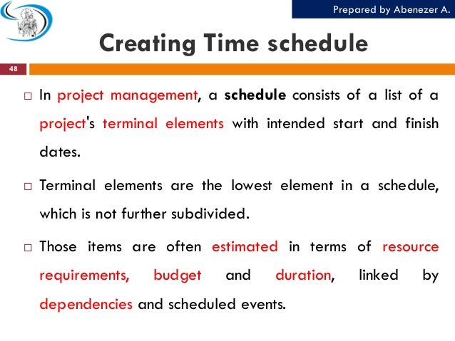 Plan and organize work