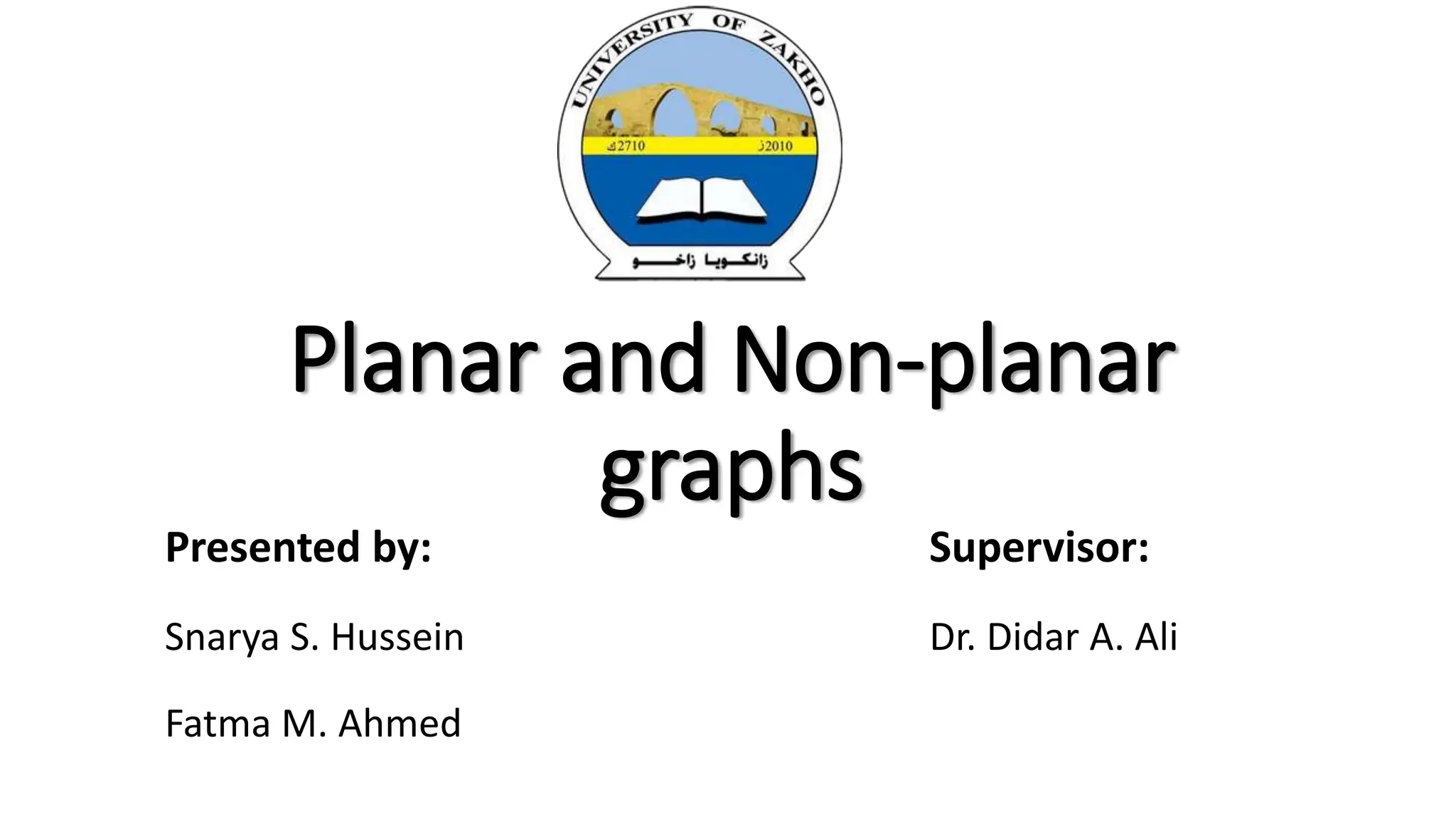 Planar Planar and Non-planar graphsand Non-planar graphs | PPTX