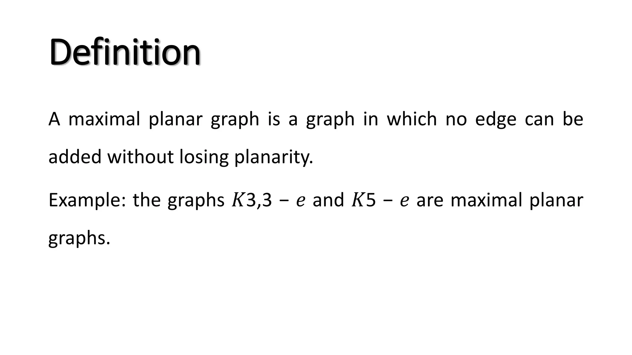 Planar Planar and Non-planar graphsand Non-planar graphs | PPTX