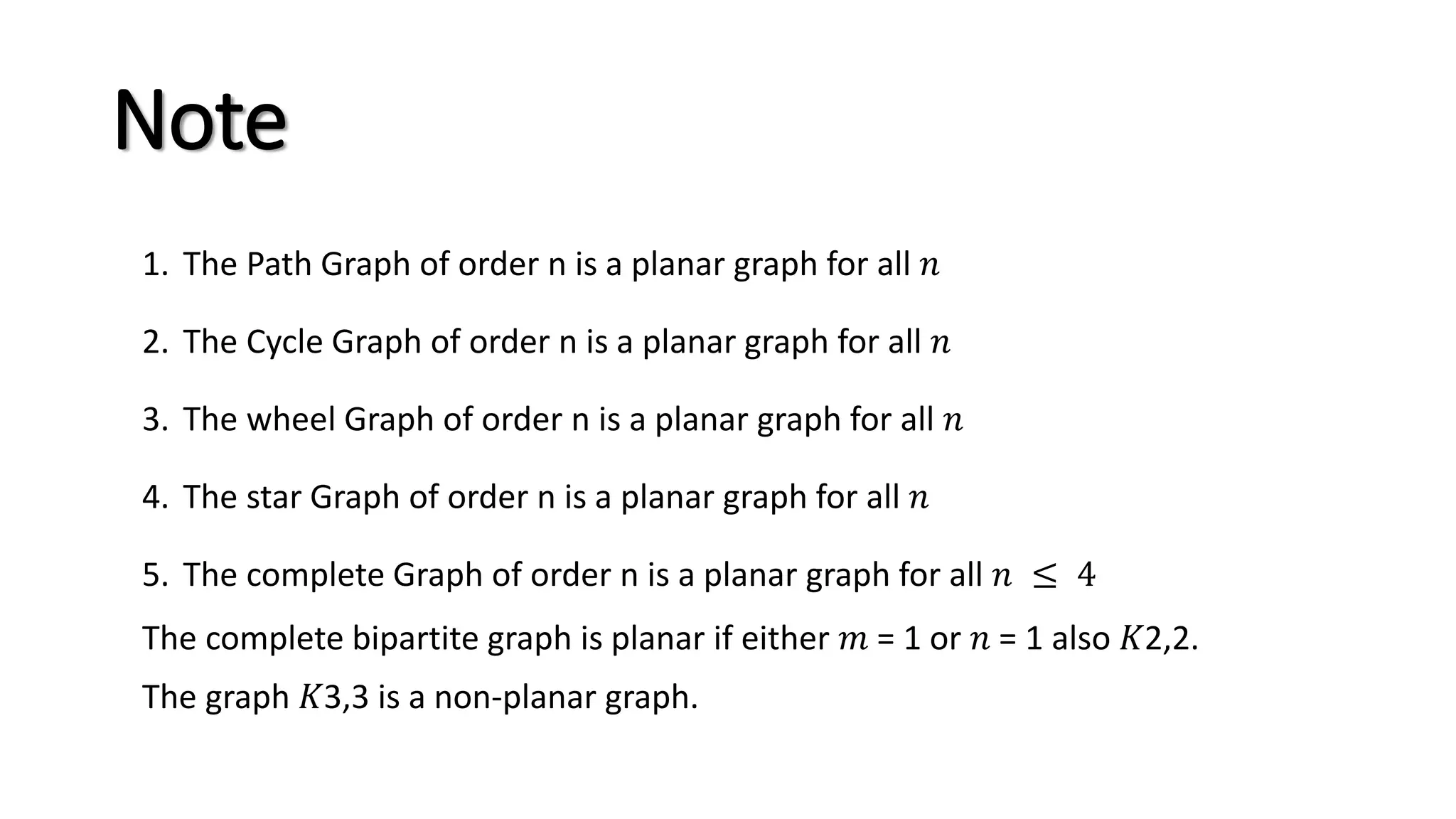 Planar Planar and Non-planar graphsand Non-planar graphs | PPTX