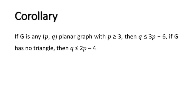 Planar Planar and Non-planar graphsand Non-planar graphs | PPTX
