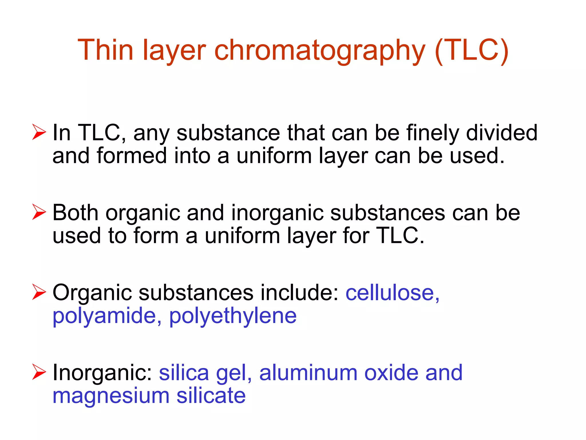 Planar Chromatography | PPT