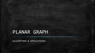 Planar graph | PPTX