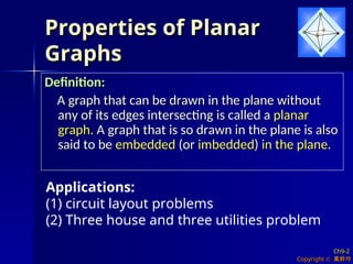 Planar Graphs.ppt for computer science and engineering | PPT