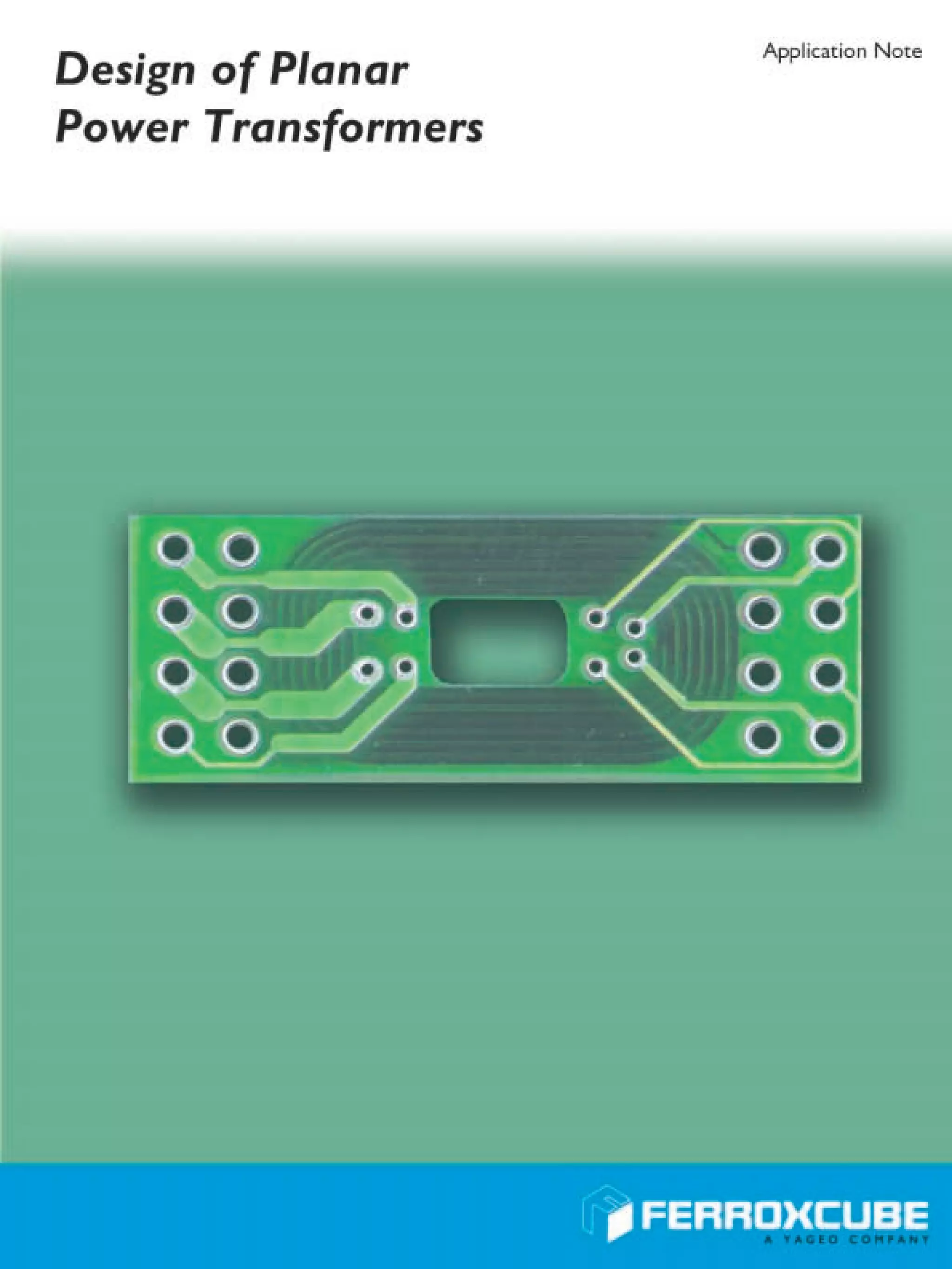 Planar pcb design guide(ferroxcube) no pw | PDF