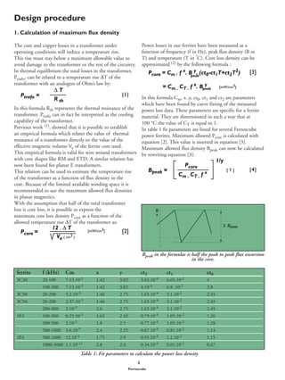 Planar pcb design guide(ferroxcube) no pw | PDF