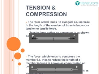 Planar Truss | Civil Engineering | PPT