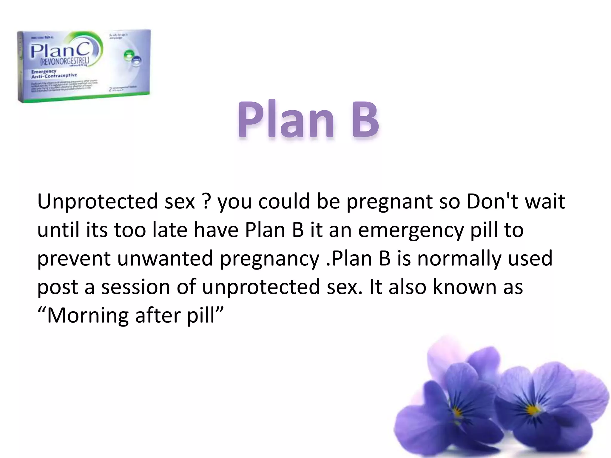 Use Plan B when things don’t go as planned | PPTX