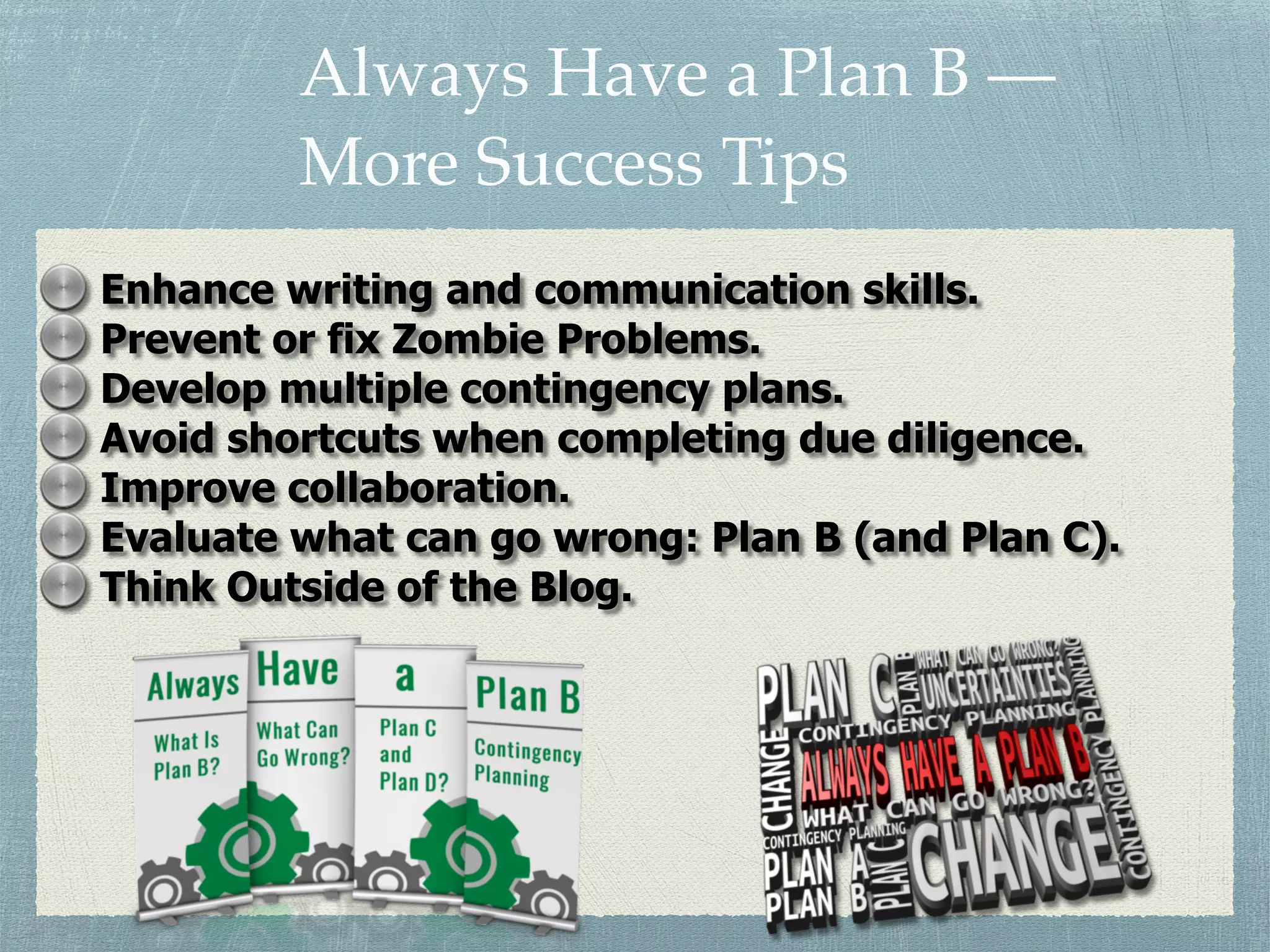 5 Examples of Plan B Strategic Thinking | PDF
