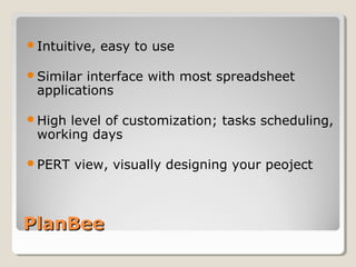 Plan Bee | PPT