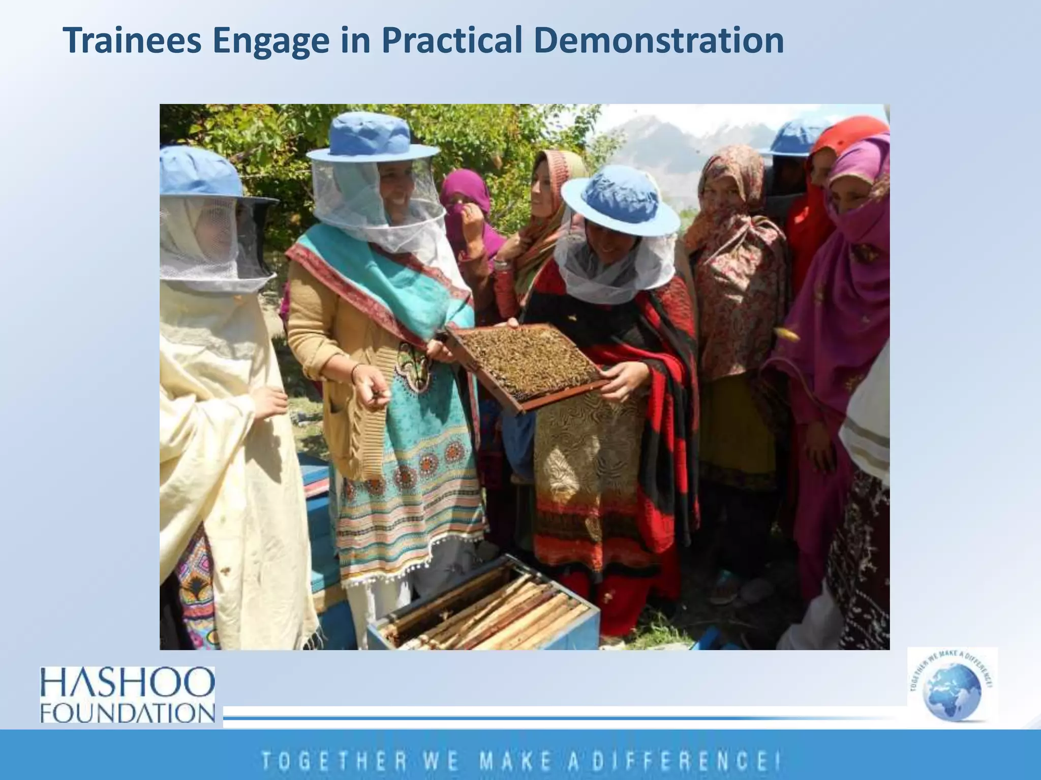 "Plan Bee" Empowered 1,116 Women in Honey Bee Farming by Kamal 2015 ...