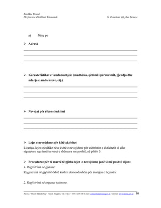 Plan biznesi | PDF