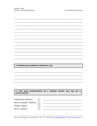 Plan biznesi | PDF