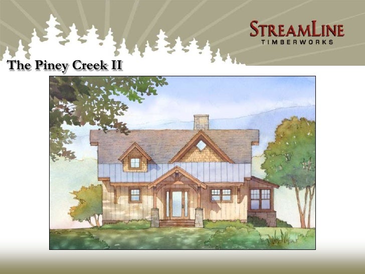 StreamLine TimberWorks Timber Frame Plans