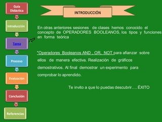 OPERADORES BOOLEANOS. | PPT