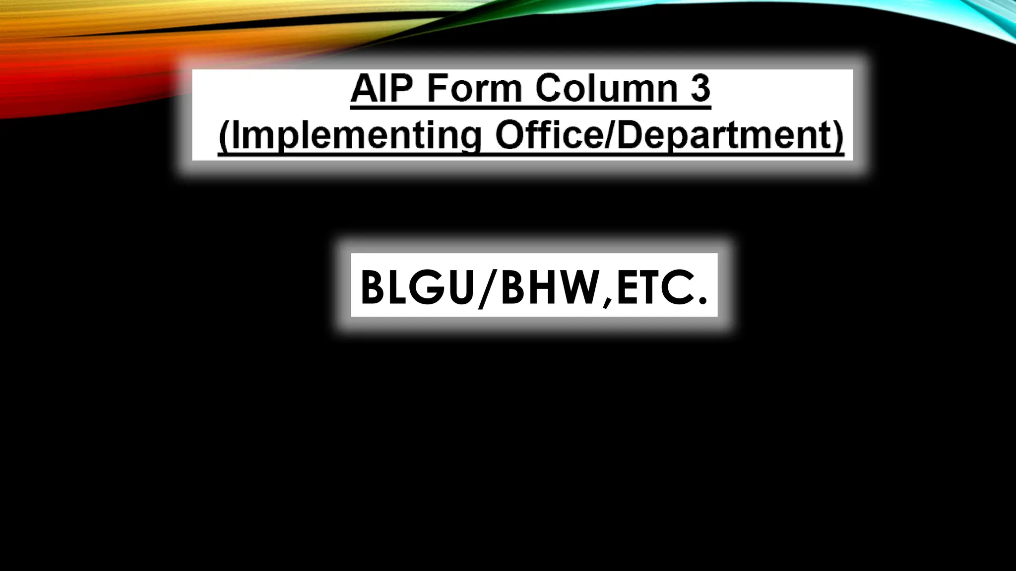 PLAN and BUDGET Preparation/Formulation Workshop | PPTX