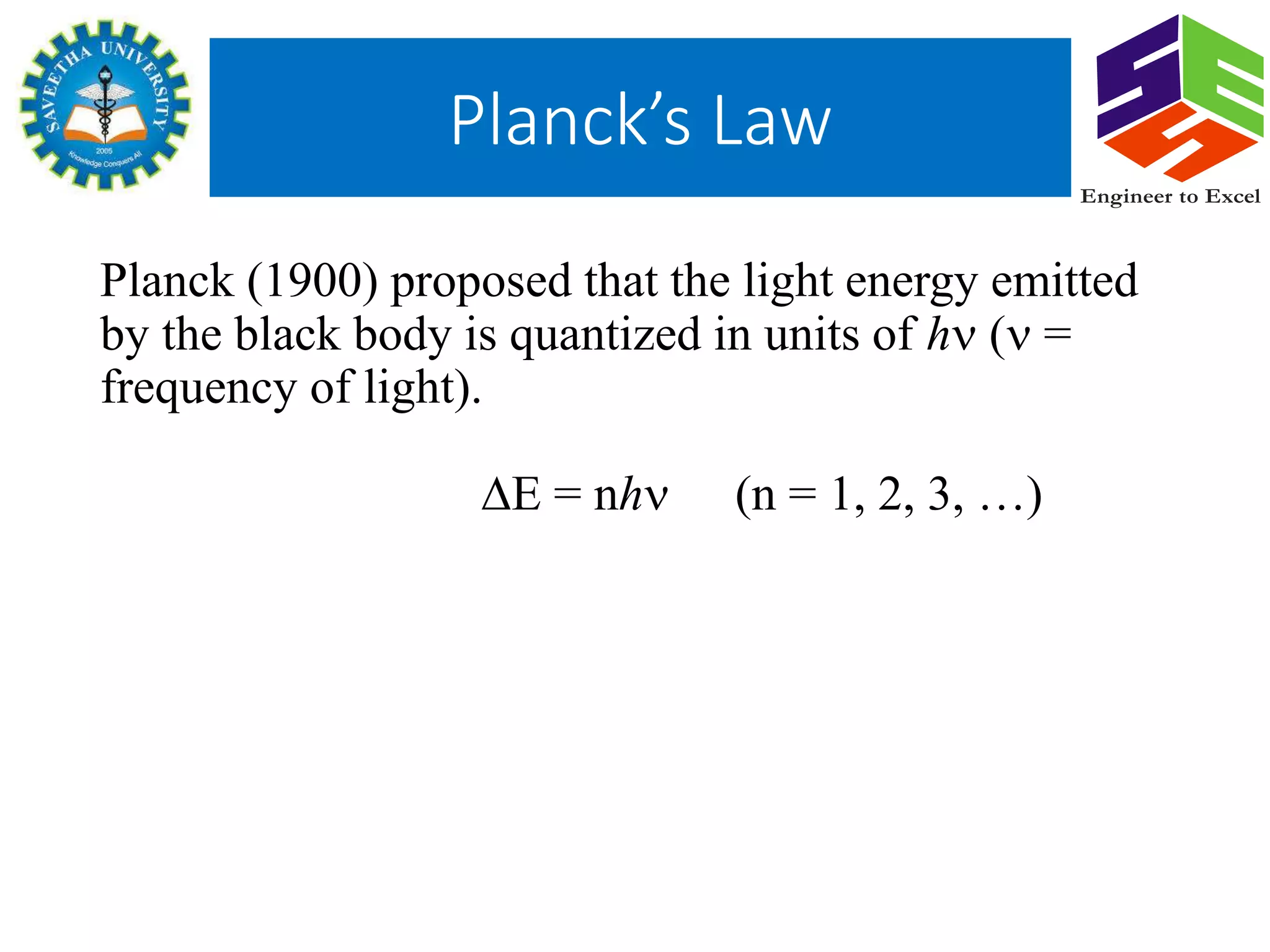 Plancks Law.ppt | Physics | Science