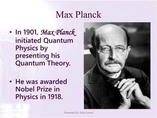 Planck's Quantum Theory and Discovery of X-rays | PPSX