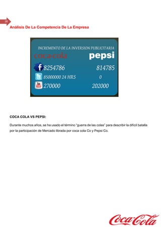 Plan de Marketing de Coca Cola | PDF