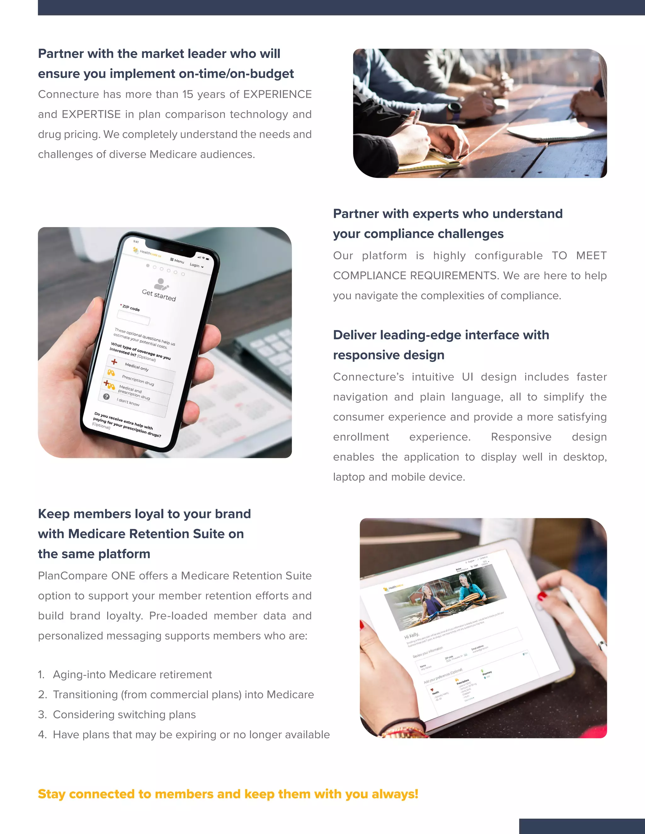 ConnectureDRX - Medicare Shopping, Quoting & Enrollment Platform | PDF