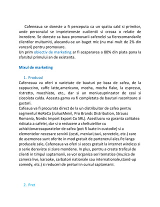 Plan de afaceri | DOCX