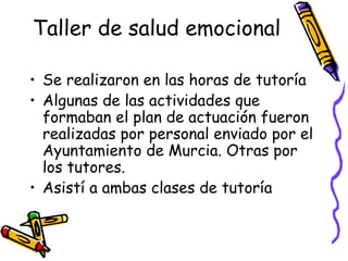 Plan de Acción tutorial | PPT