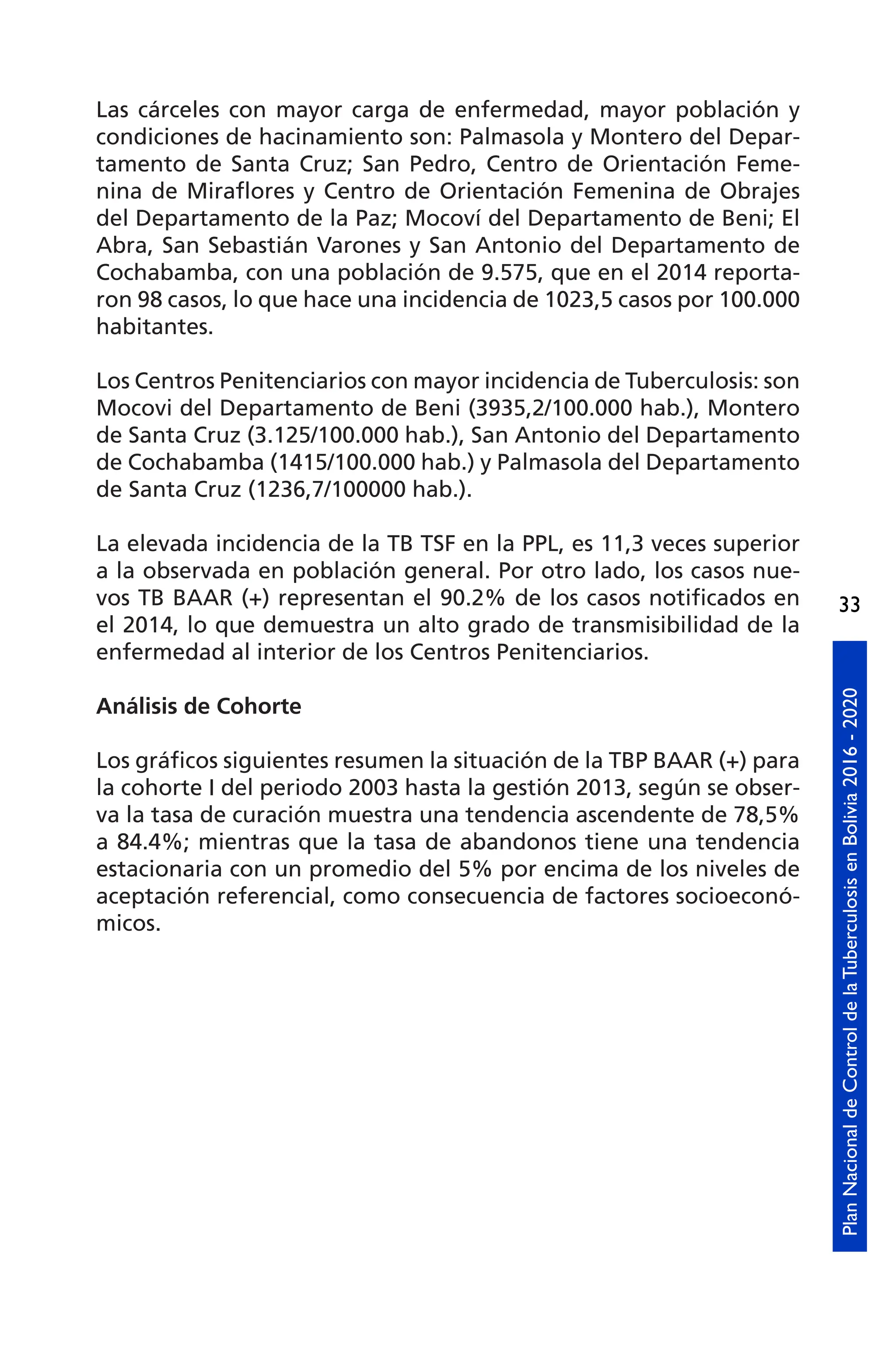 Plan de Control de la Tuberculosis 2016 - 2020 | PDF