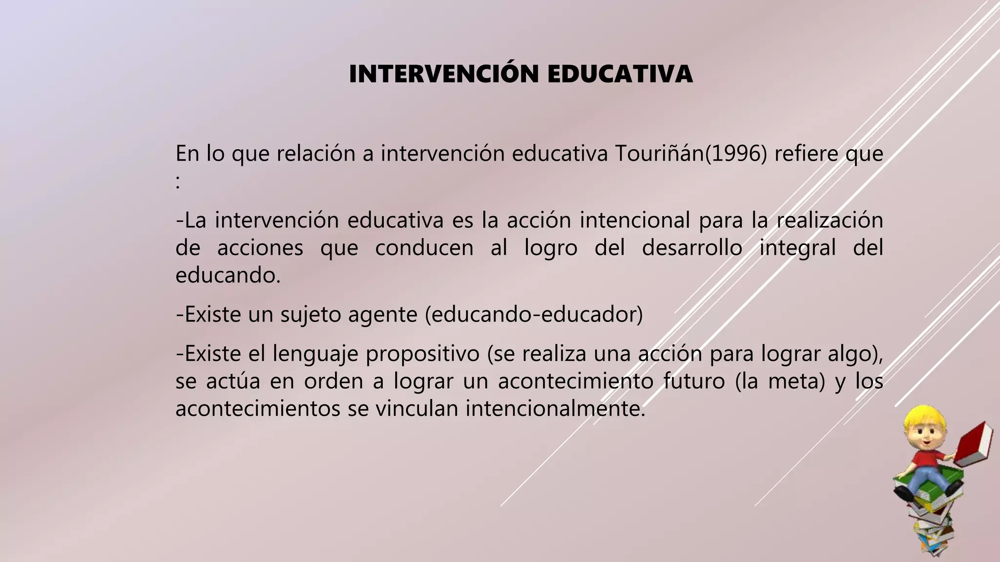 Plan de intervencion Educativa, | PPTX
