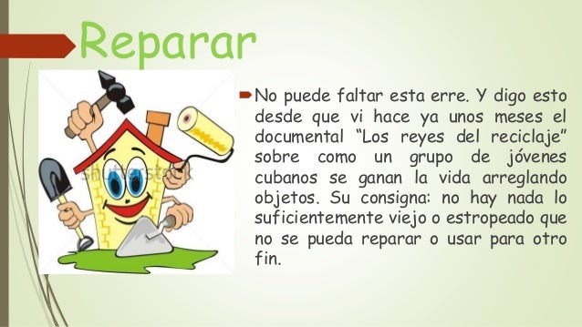 Plan de las cinco erres ecológicas