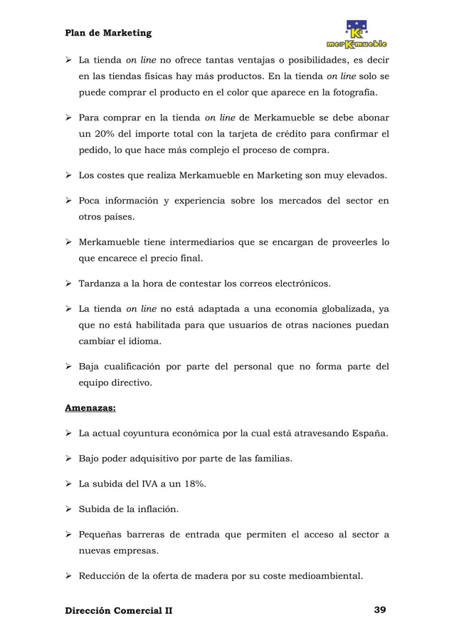 Plan de marketing merkamueble (versi n definitiva) | DOC