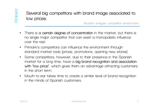 Plan de marketing - Primark | PDF