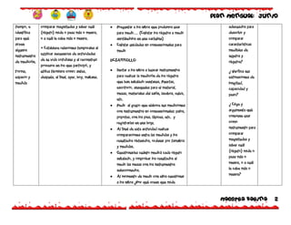 Plan de medición para Preescolar | PDF