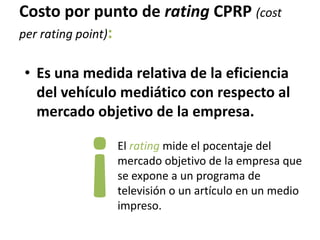 Planeación de Medios de la Comunicación Integrada al Marketing | PPTX