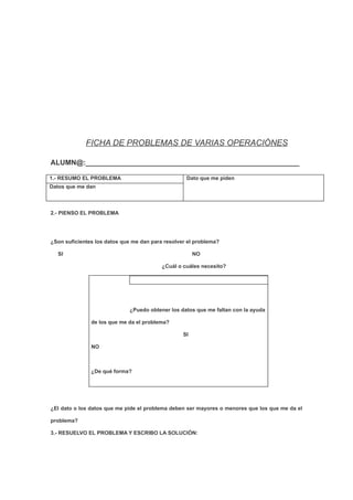 Plan de mejora de la resolución de problemas | PDF