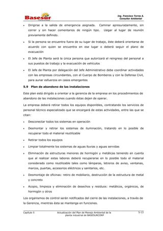 Plan de seguridad industrial | PDF