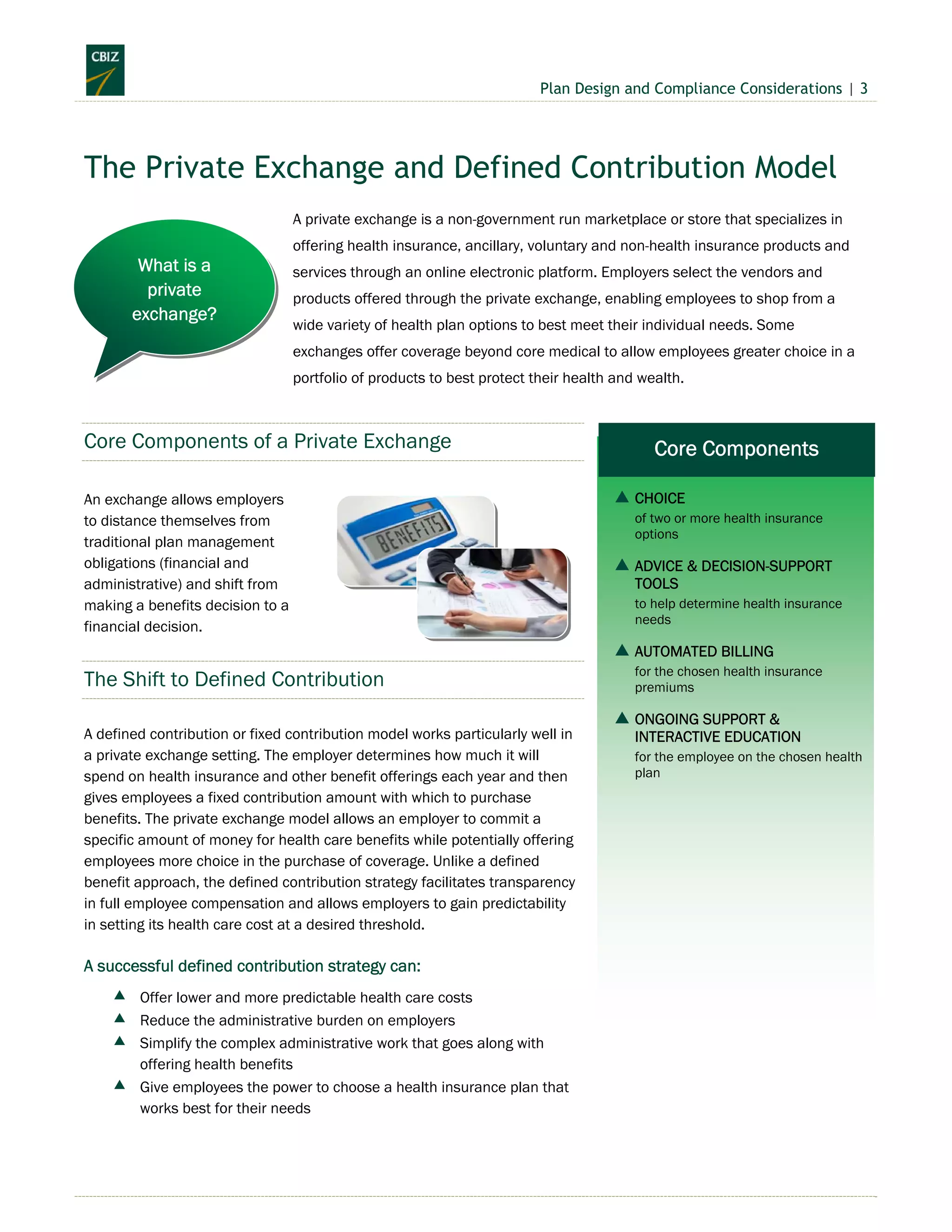Should You Consider a Defined Contribution Model? | PDF