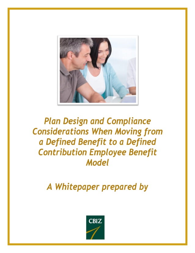 Should You Consider a Defined Contribution Model? | PDF
