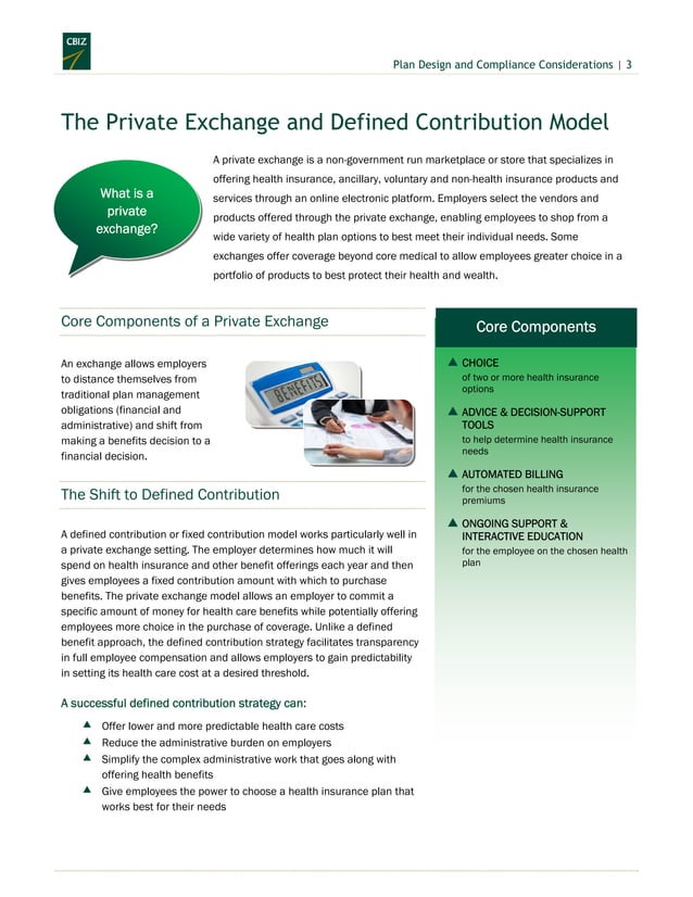 Should You Consider a Defined Contribution Model? | PDF