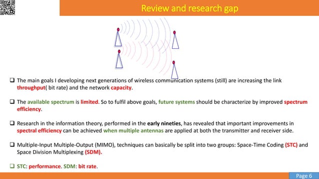 Plandesign And Fpga Implement Of Mimo Ofdm Sdm Systems Ppt