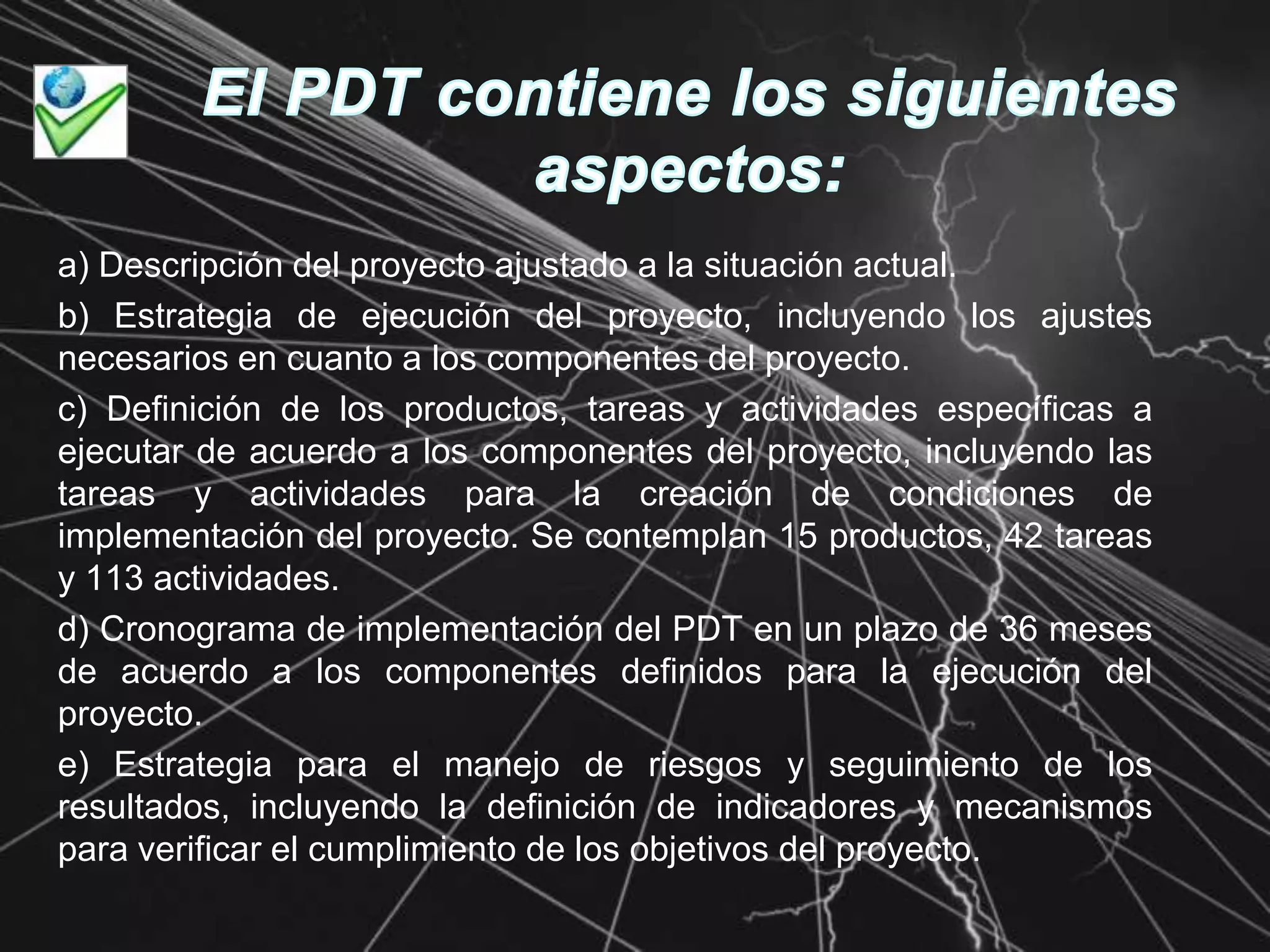 Plan detallado de trabajo | PPTX