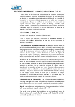 Plan de trabajo hofmann | DOCX