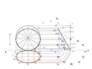 Projection of Plane-engineering drawing | PDF