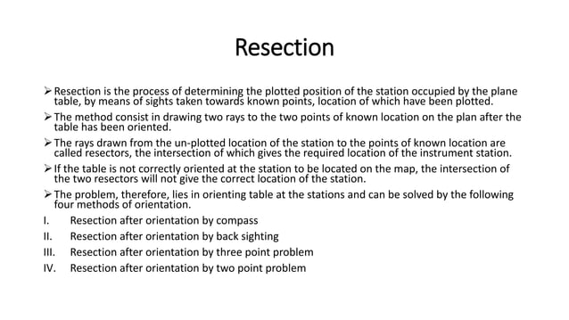 Plane Table Surveying For Civil Engineering | PPT