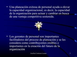 Planeación de personal GH | PPT
