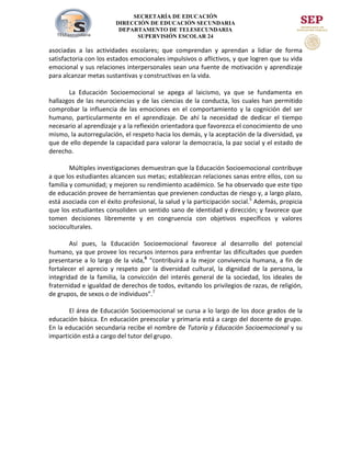 Planeaciones socioemocional primero | PDF