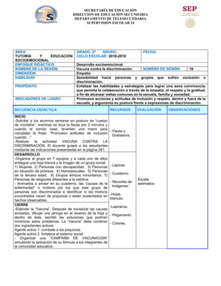Planeaciones socioemocional segundo | PDF