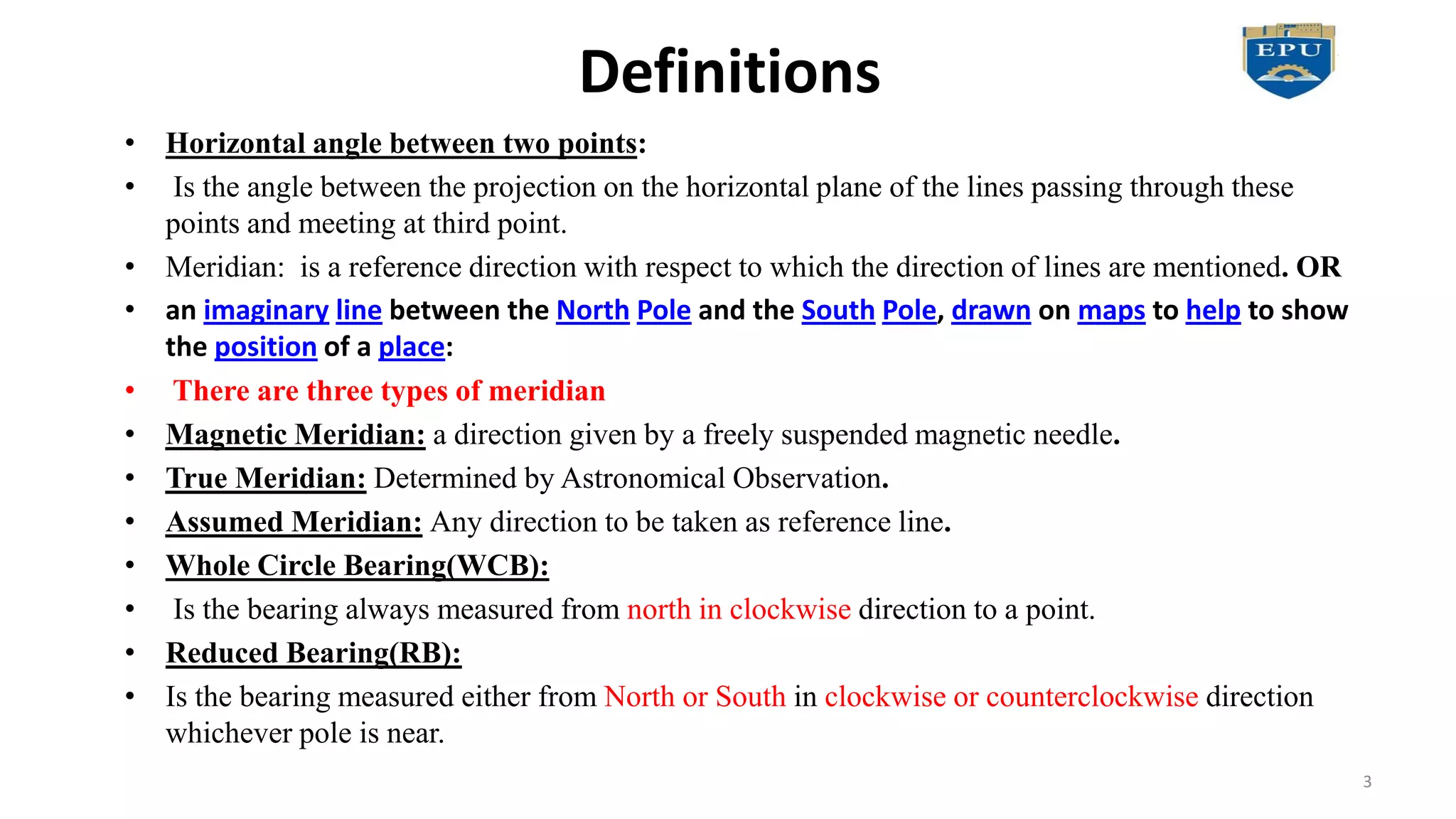 Traverse Computations | PDF
