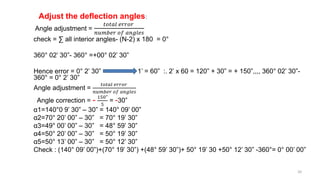 Traverse Computations | PDF
