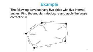 Traverse Computations | PDF