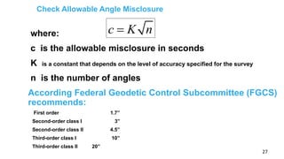 Traverse Computations | PDF
